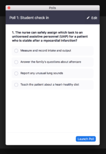Using Zoom Polling Feature to Increase Student Engagement and Learning ...